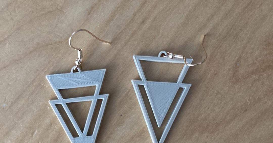 boucle double triangles by dmoonrich | Download free STL model ...