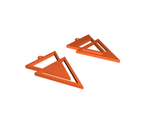 boucle double triangles by dmoonrich | Download free STL model ...