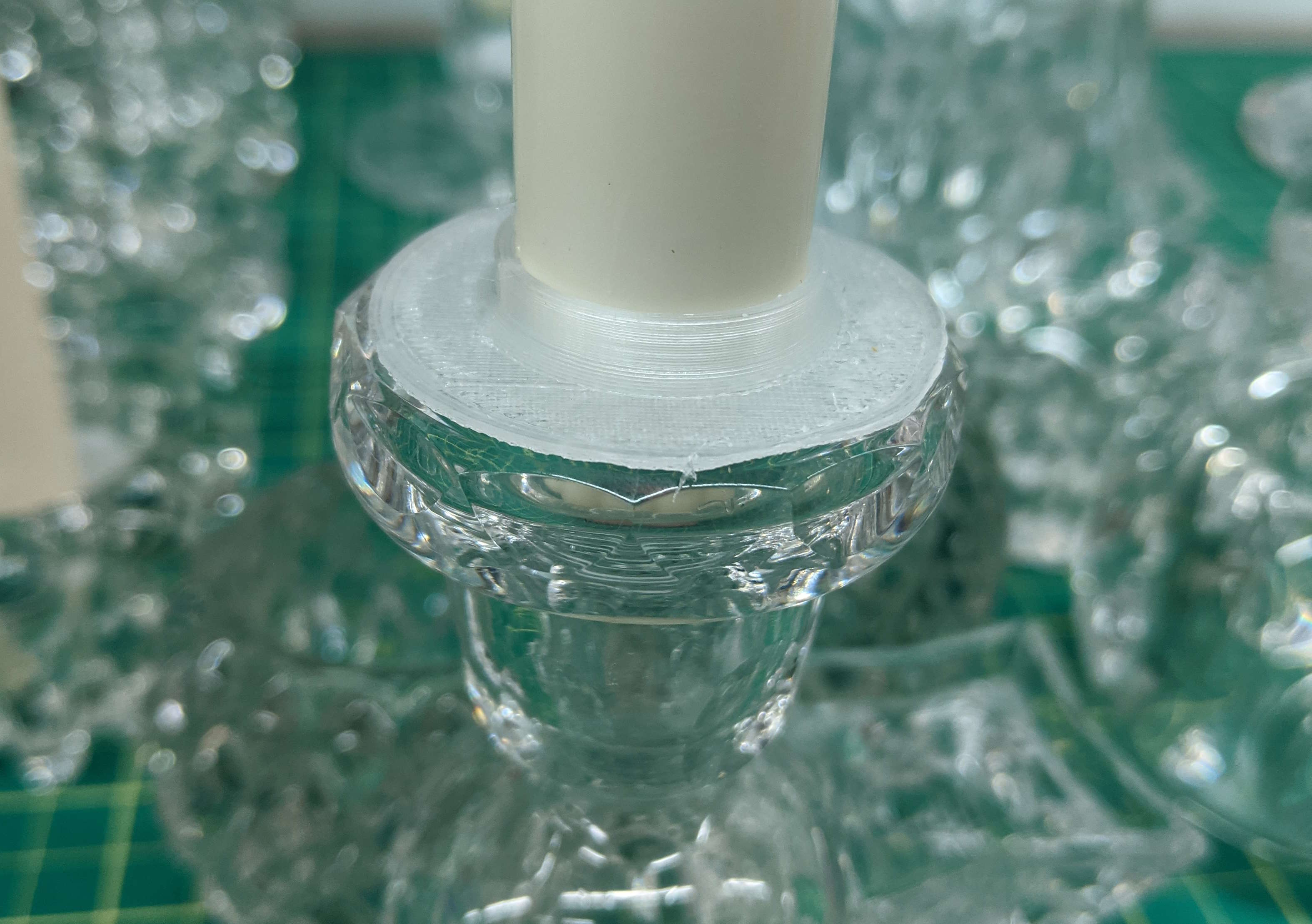 Flameless candle adapter by Klave | Download free STL model ...