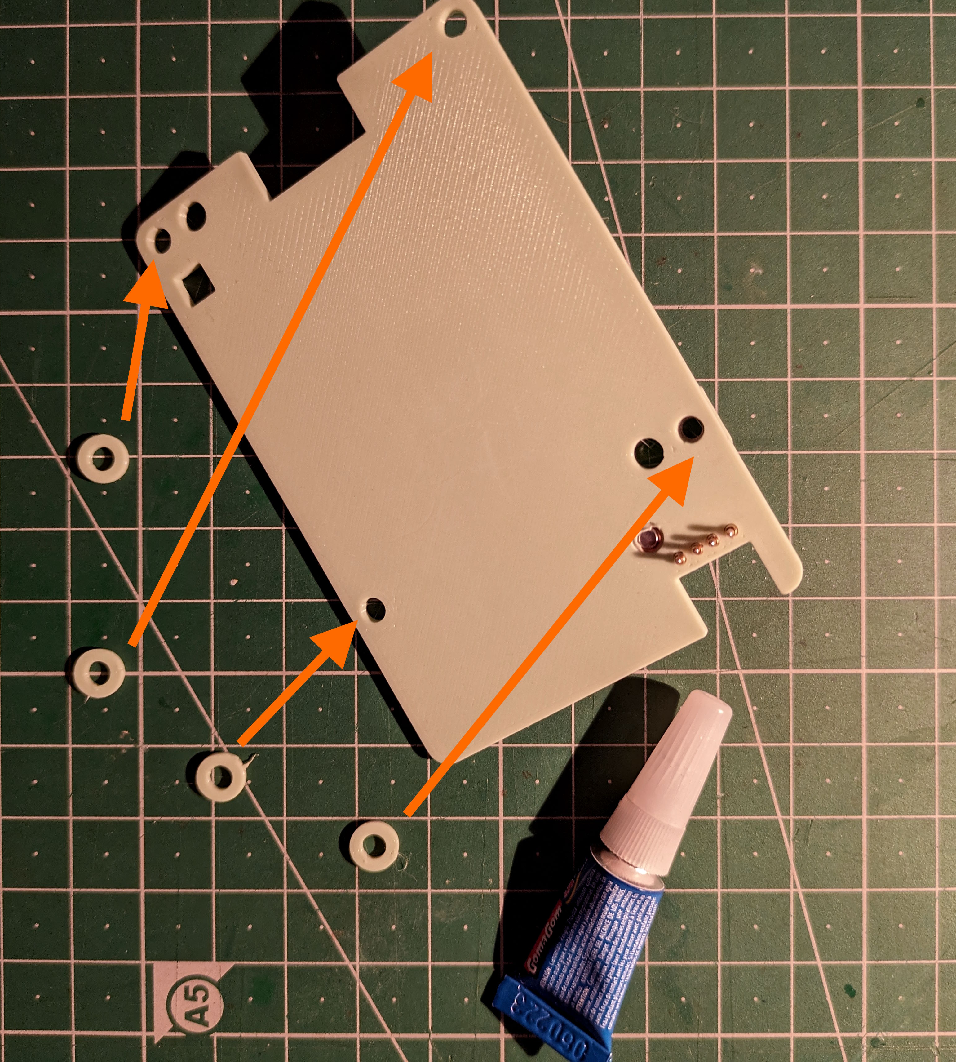 Raspberry Pi 5 USB hidden adapter by ManelTo | Download free STL model ...