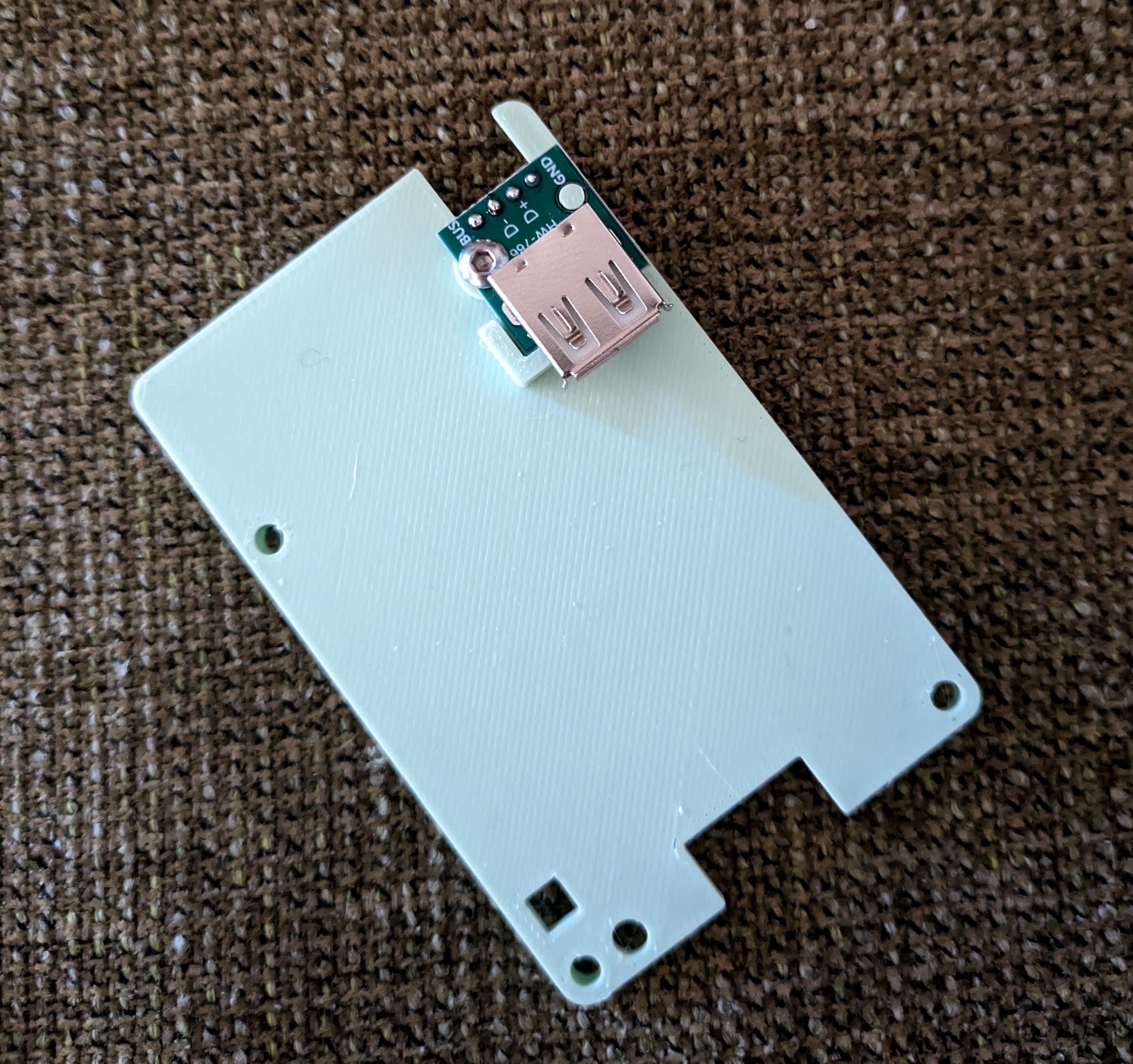 Raspberry Pi 5 Usb Hidden Adapter By Manelto Download Free Stl Model 