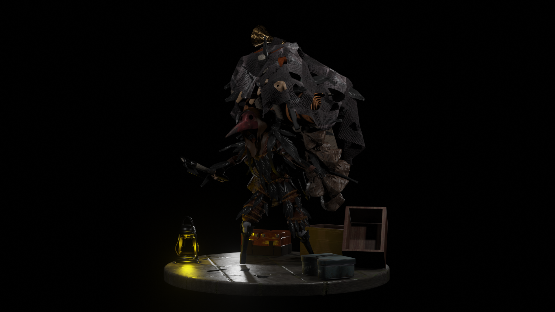 Hunt showdown boss character by timetitans | Download free STL model ...