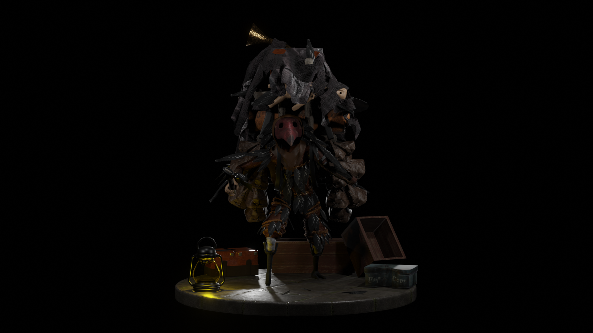 Hunt showdown boss character by timetitans | Download free STL model ...