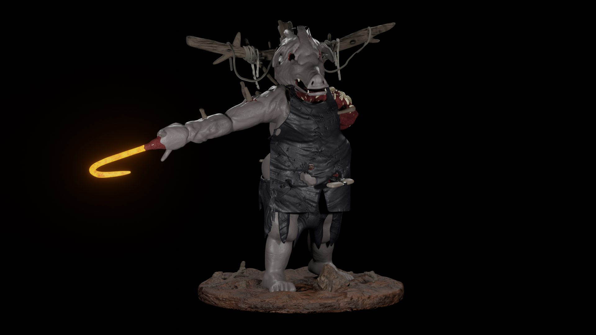 Hunt showdown boss character by timetitans | Download free STL model ...