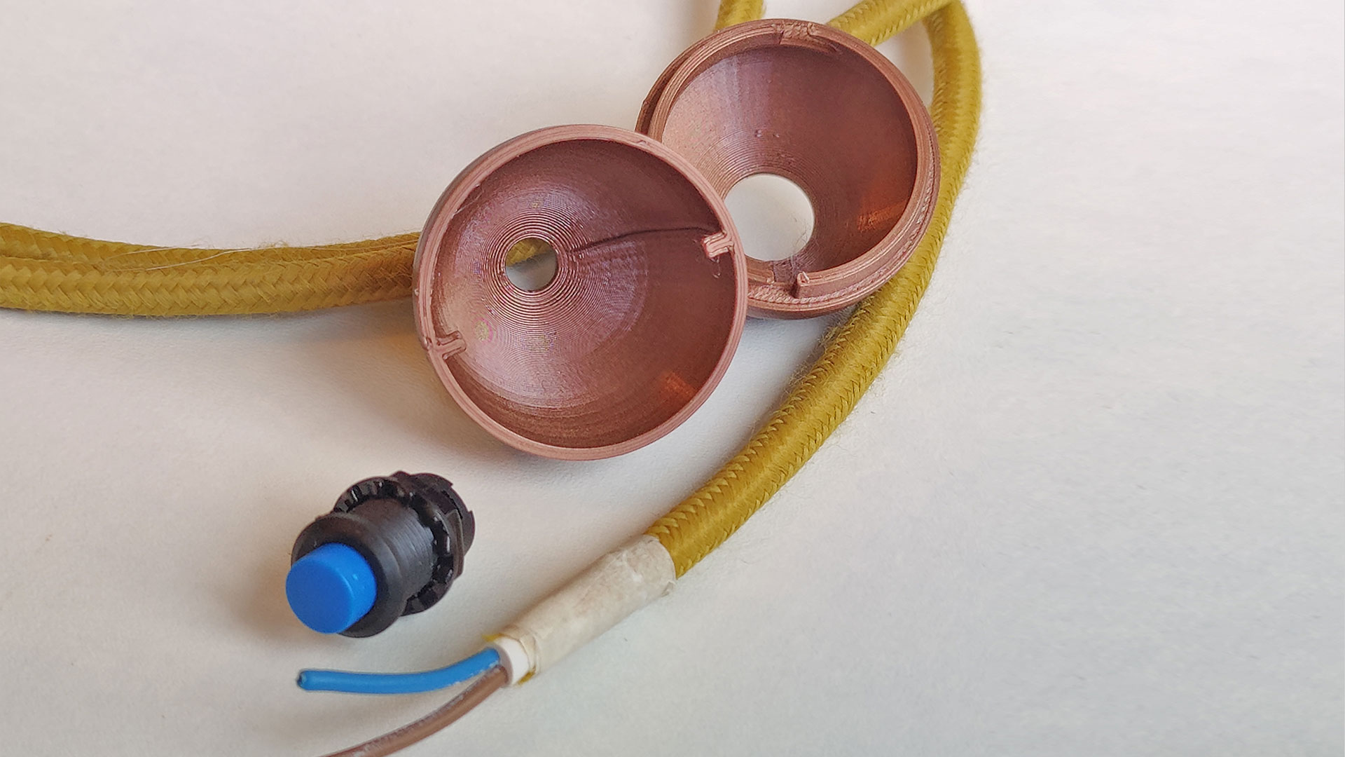 Retro 'end of wire' button by Mario M | Download free STL model ...