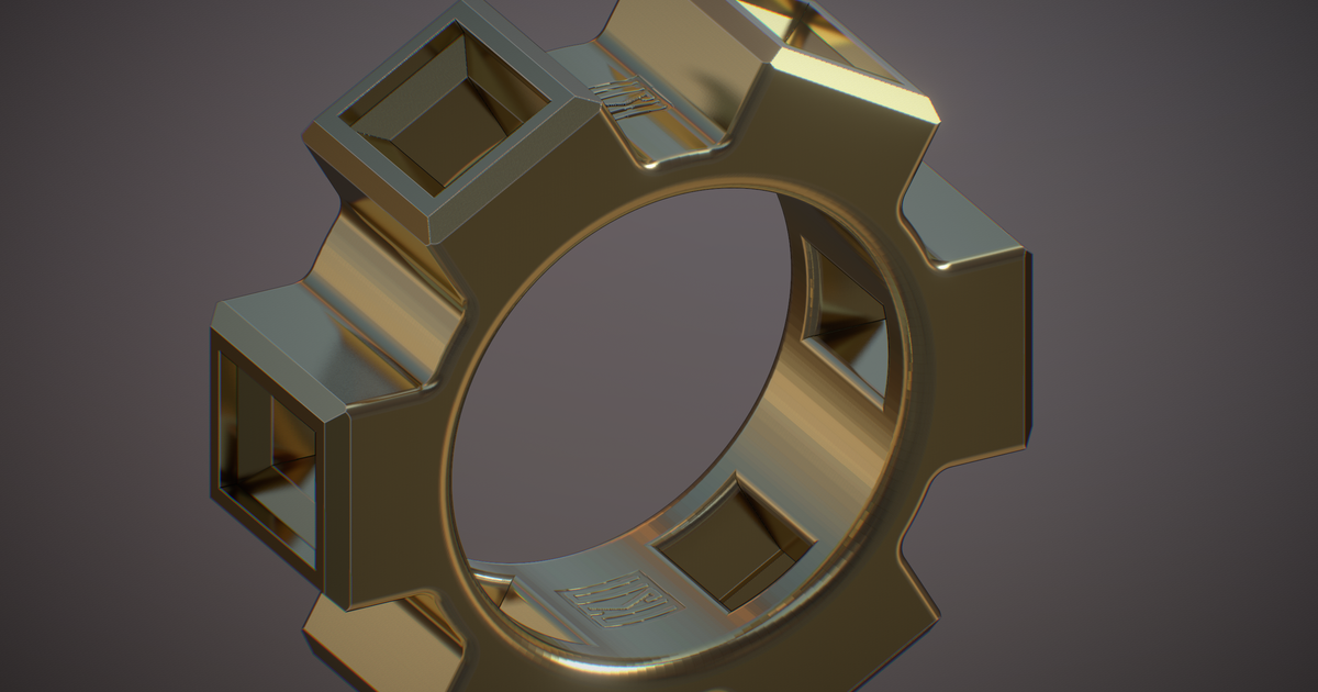 Emerald/Baguette 6x8mm Stone Setting Practice Ring by ClearMindCasting ...