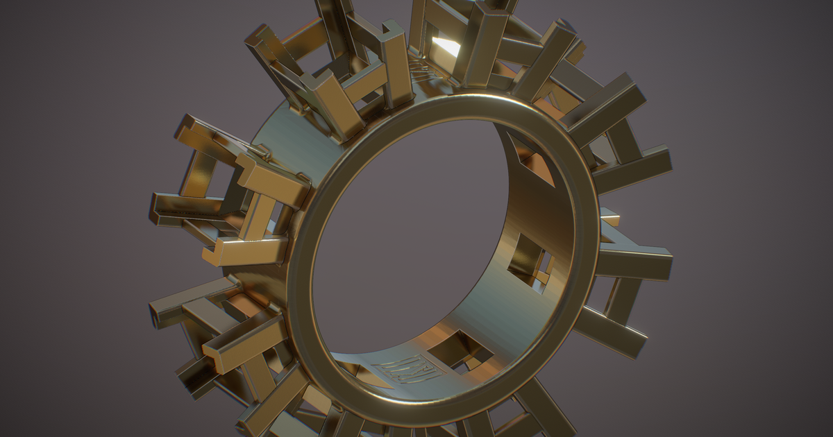 Emerald/Baguette Prong 6x8mm Stone Setting Practice Ring by ...