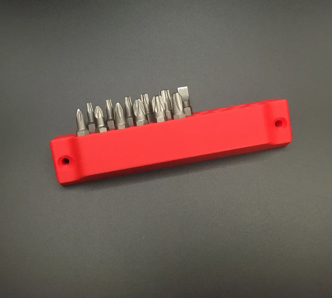 Bit holder by David Holečko | Download free STL model | Printables.com