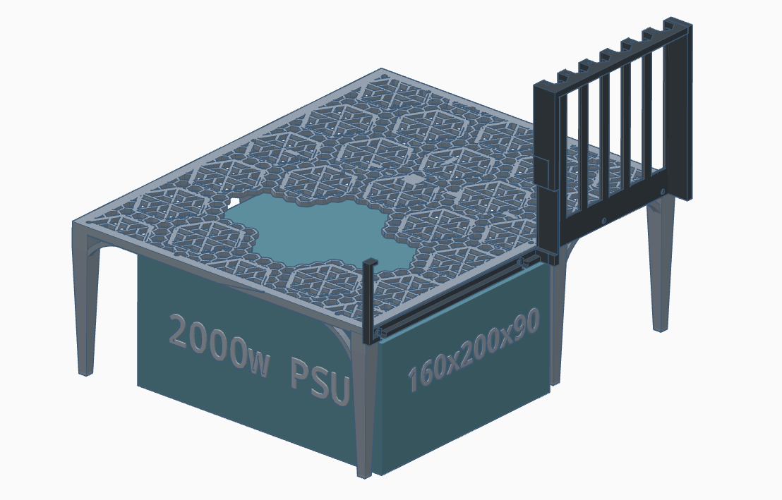 Hex ATX Bench Tray v2 by s1ugh34d | Download free STL model ...