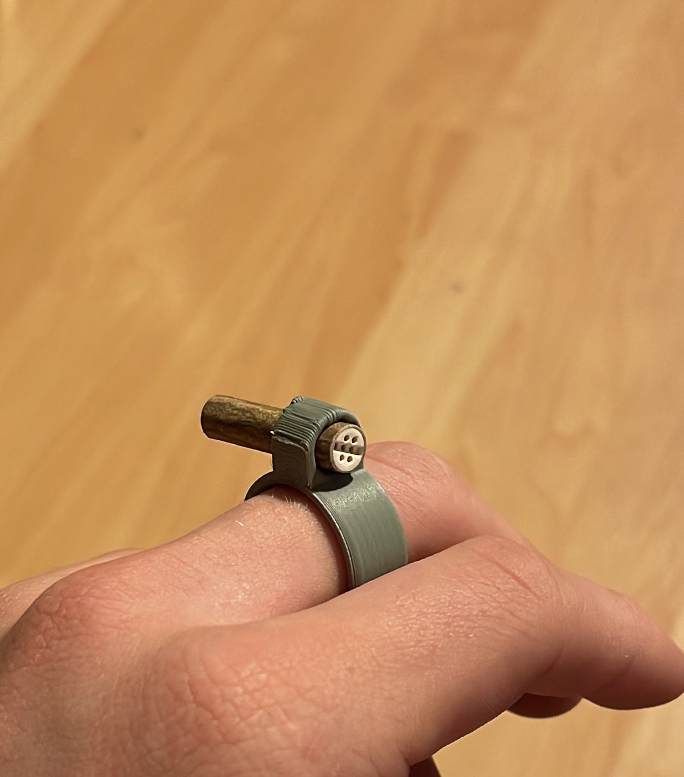 Smoker-Ring by Luddi | Download free STL model | Printables.com
