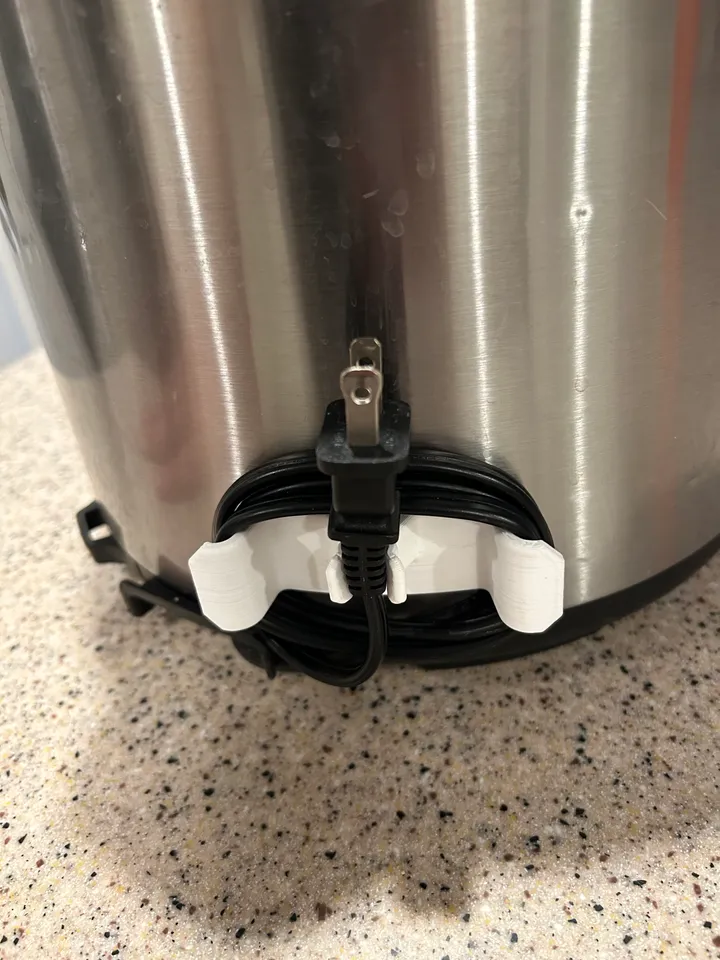 Cord Wrapper v1, curved or flat surface, no supports by ...