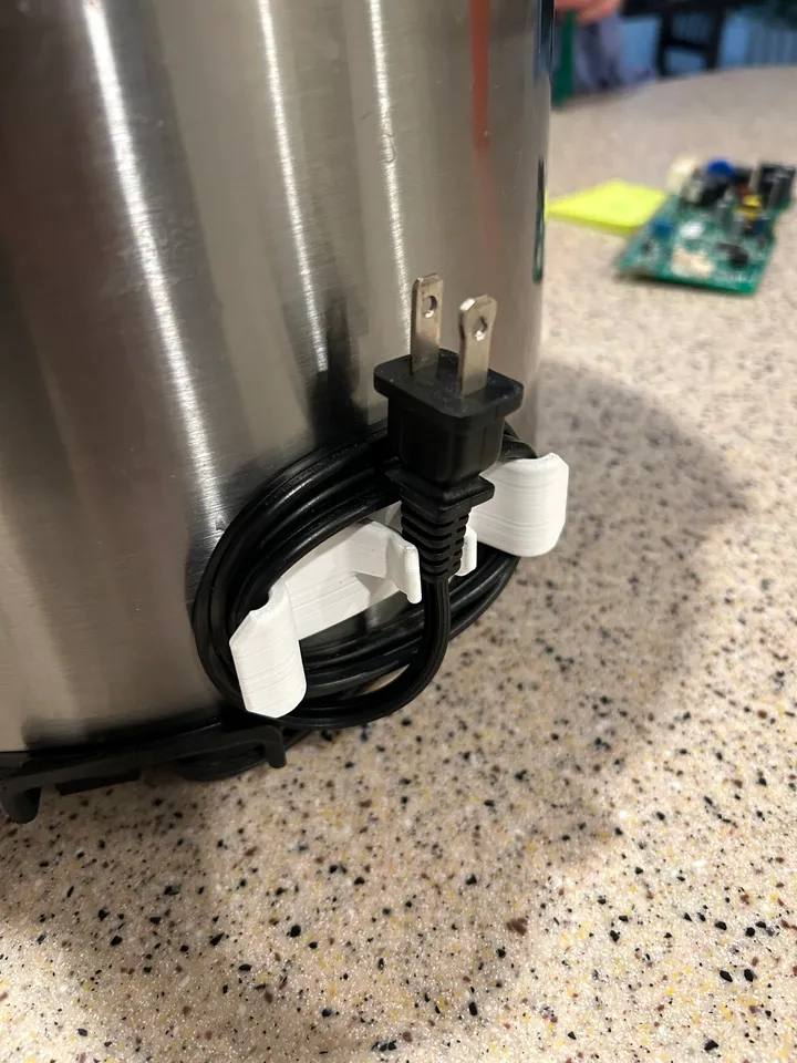 Cord Wrapper v1, curved or flat surface, no supports by ...
