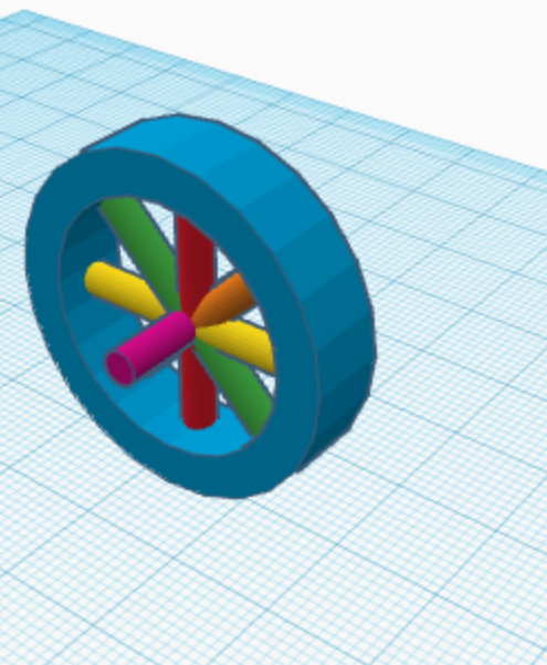 Wheel model by EclipsedPrints | Download free STL model | Printables.com