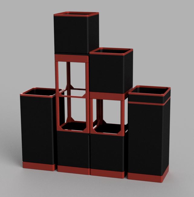 Stackable Modular Pot by OkatapbangLab | Download free STL model ...