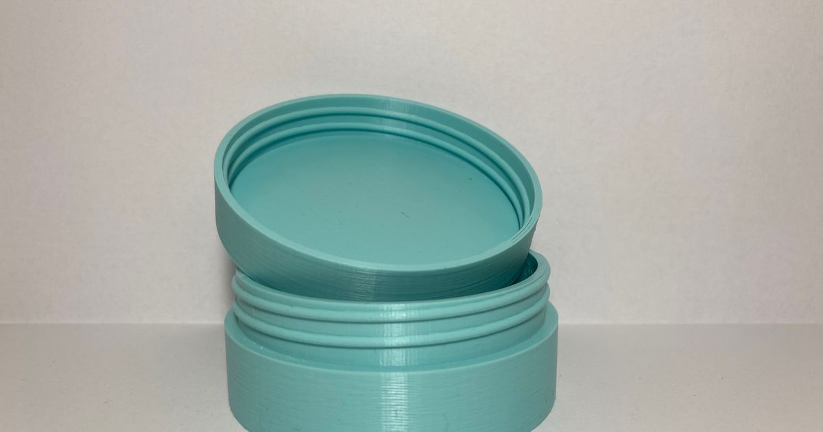 Cylindrical container by Onli | Download free STL model | Printables.com