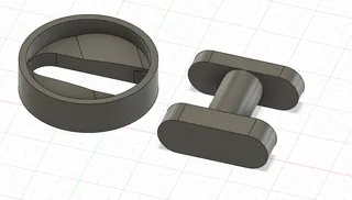 Tonal T Lock by raw.is.me | Download free STL model | Printables.com