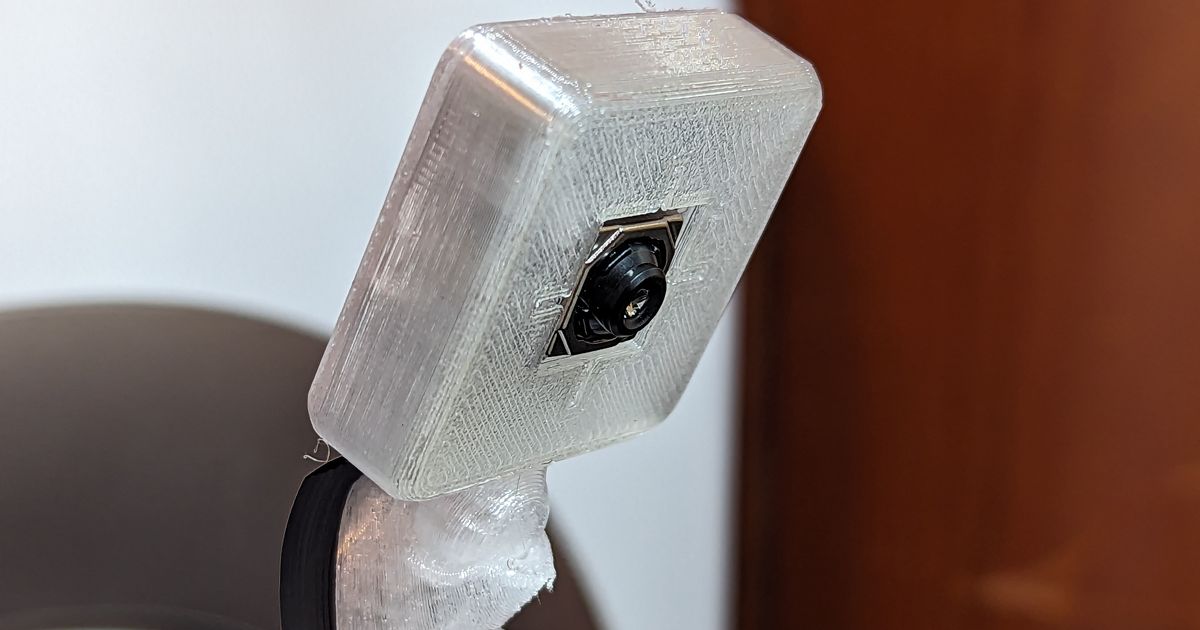 Pi Camera Module v3 front plate by shdemps | Download free STL model ...