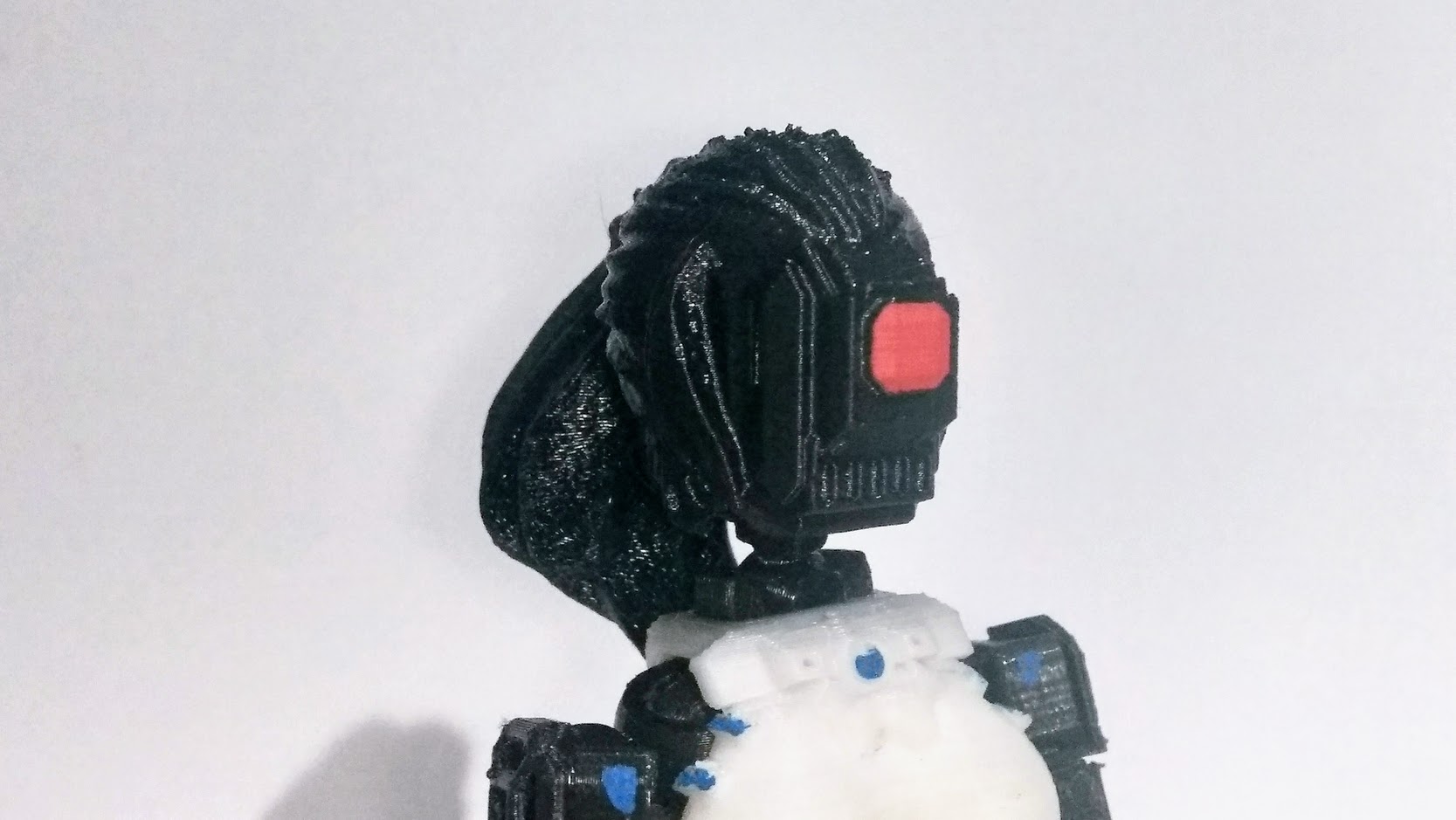 Ponytail Robot Head for Dummy 13 by Marcus (MV Design Custom Works ...