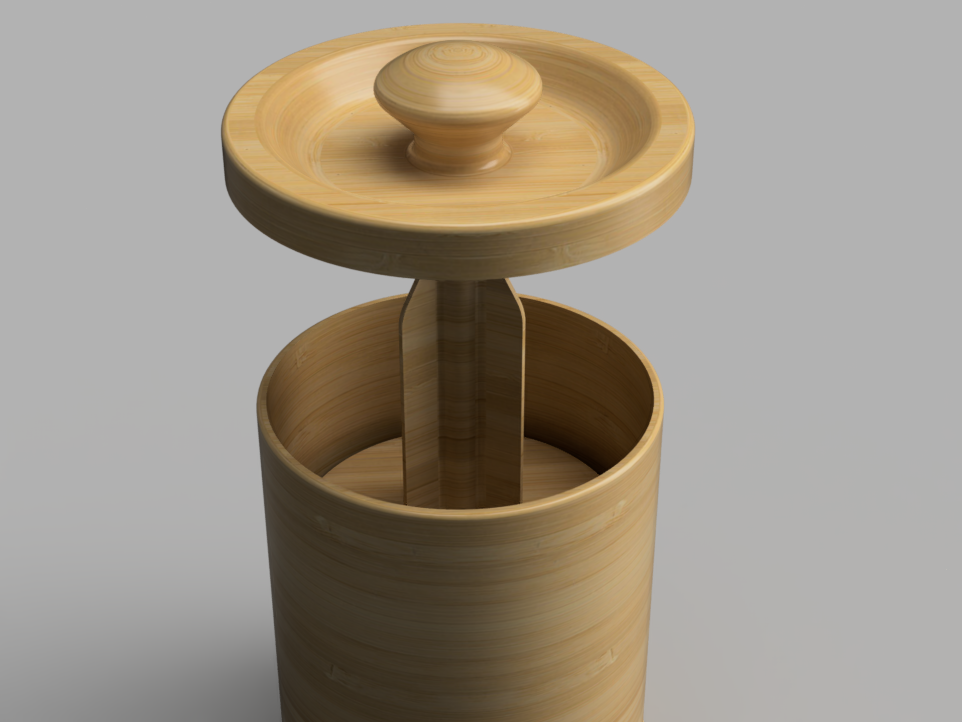 Q-Tip Holder by grizzie17 | Download free STL model | Printables.com