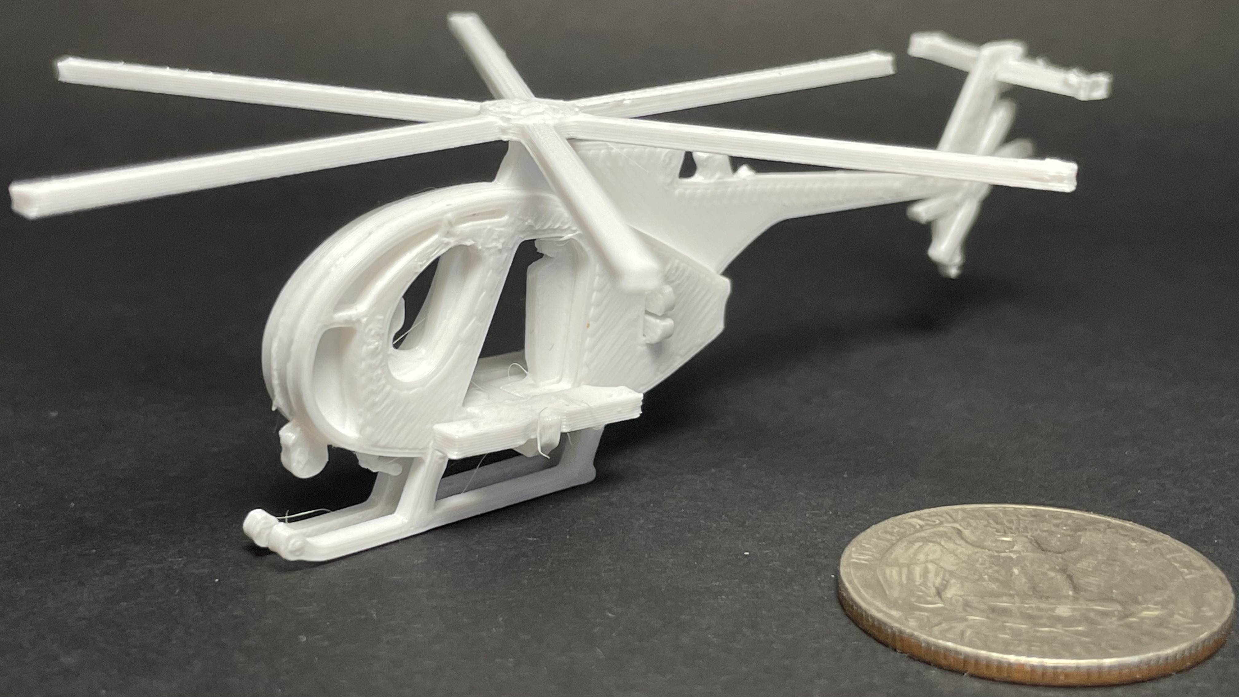 MH-6M Little Bird Kit Card by PhabulousPhantom | Download free STL ...