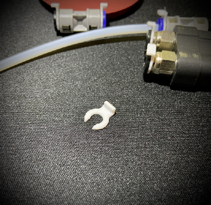 PC4 Pneumatic fitting/PTFE connector lock clip by QJeezy | Download ...