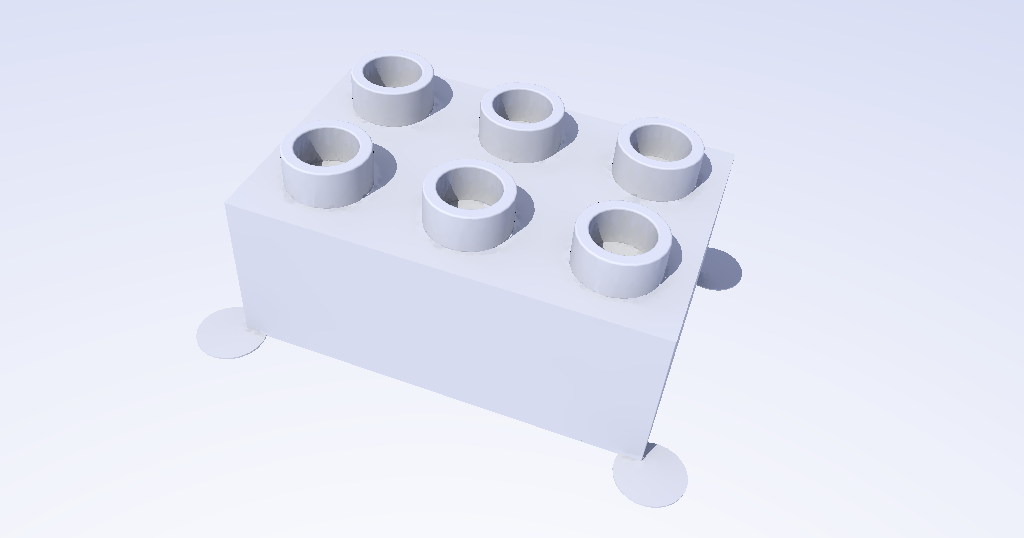 Brick 2x3x2 Duplo Compatible by orian | Download free STL model ...