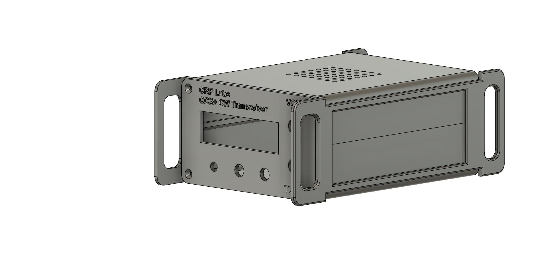 QRP Labs QCX+ (plus) Housing by oe7mbt | Download free STL model ...