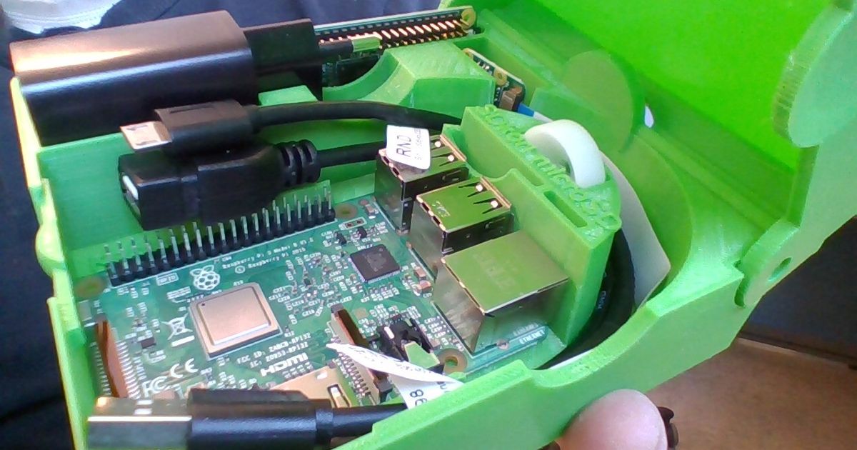 RPI student kit box by Sveinar | Download free STL model | Printables.com