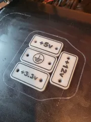 Power label by ervys | Download free STL model | Printables.com