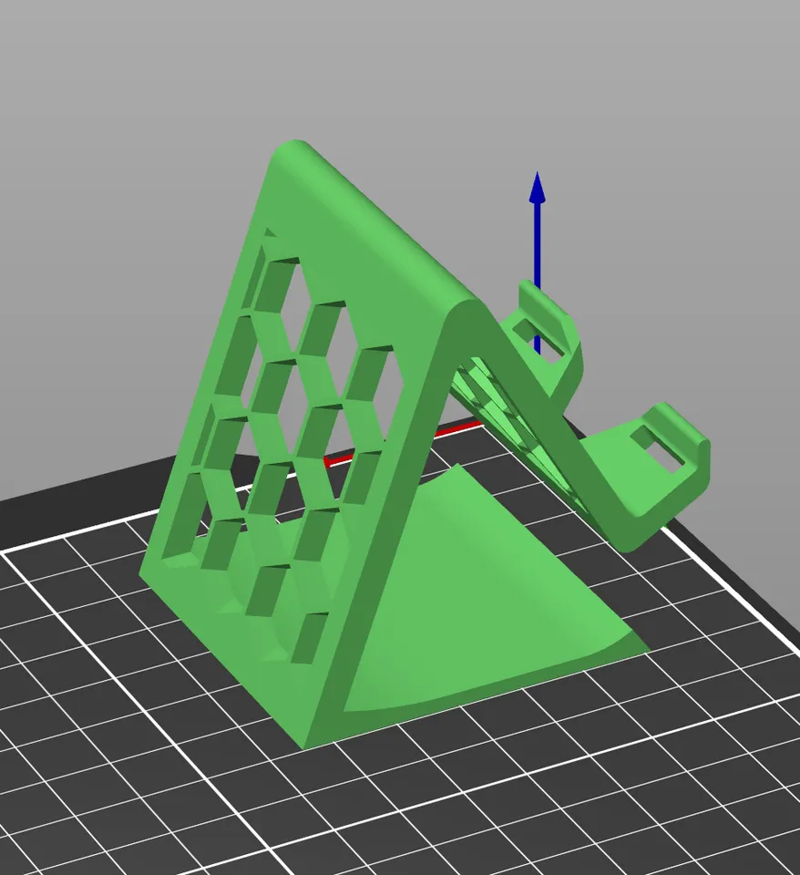Phone Stand Improved Mic Ports by Thomas Z | Download free STL model ...