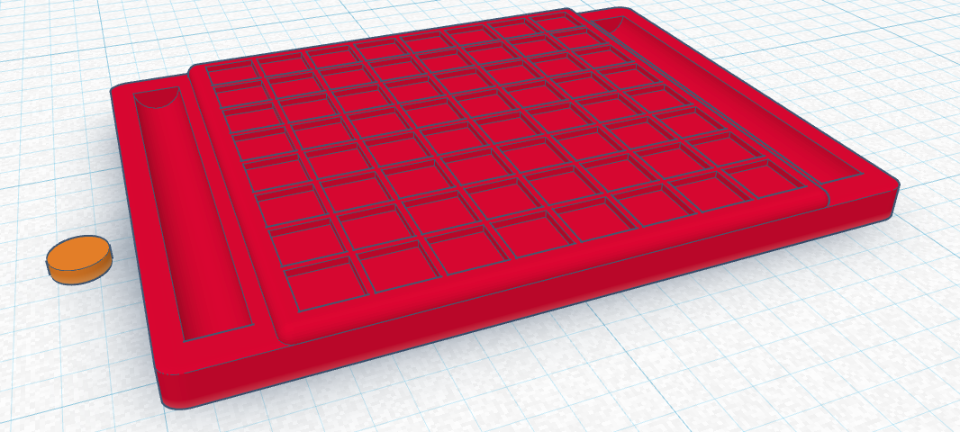 Othello/Reversi with piece trays by GamerMechanic81 | Download free STL ...