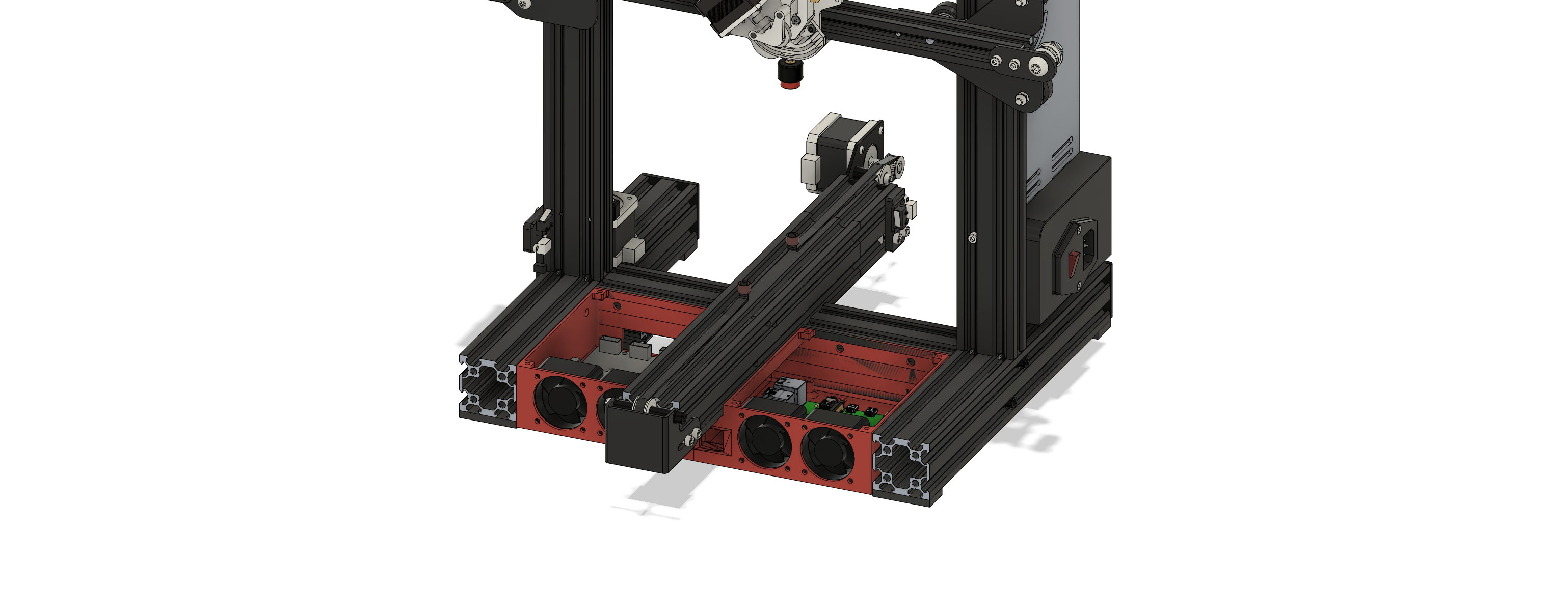 Ender 3 (PRO/V2) Front Electronics Housing by Jo0 | Download free STL ...