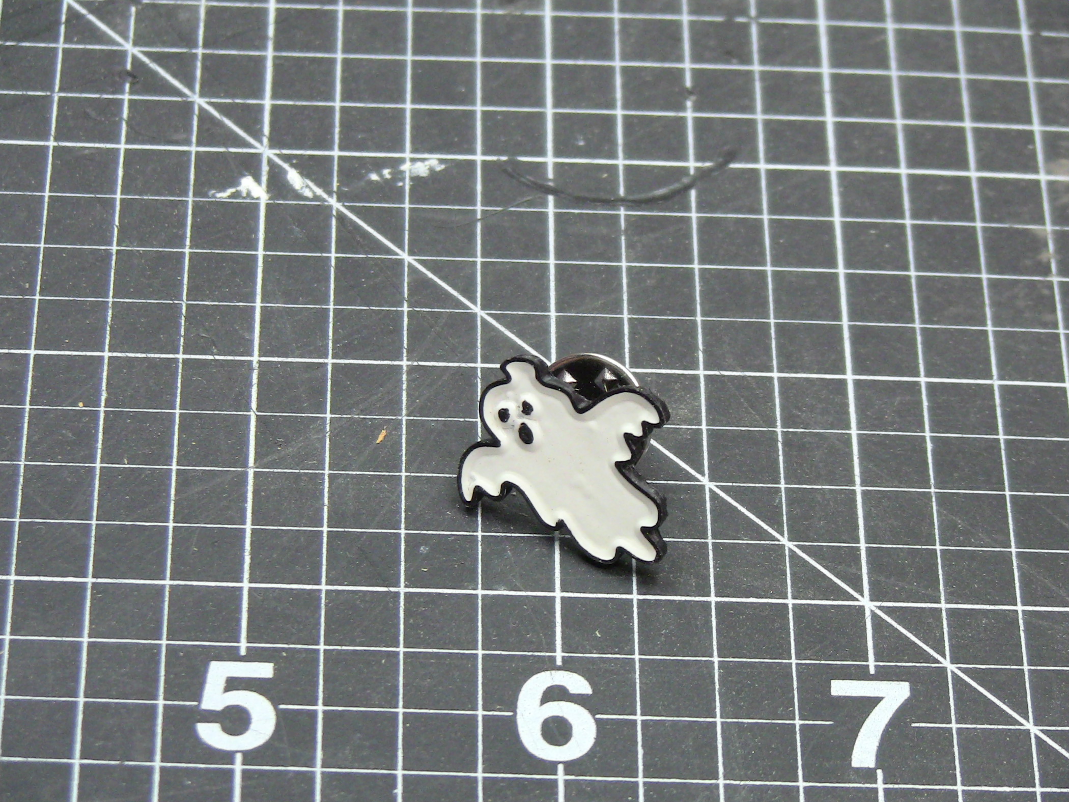 Ghost Enamel pin by Nick Tailor | Download free STL model | Printables.com