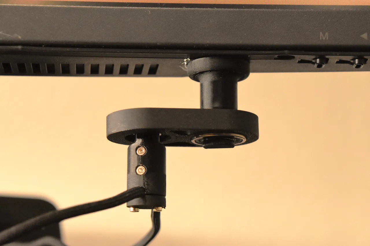 Under Monitor Mouse bungee by BIO .S | Download free STL model ...