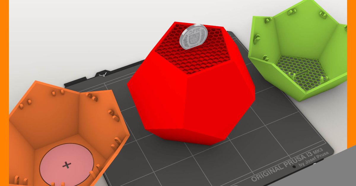 Dodecahedron Banks by baph | Download free STL model | Printables.com
