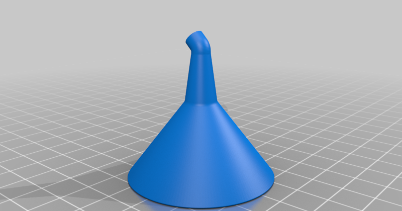 Mini Trichter mit Winkel / Mini funnel with angle by JOGIAREA ...