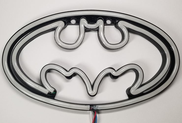 Batman Symbol Neon Sign - 1989 Style by TheMakerSphere | Download free ...