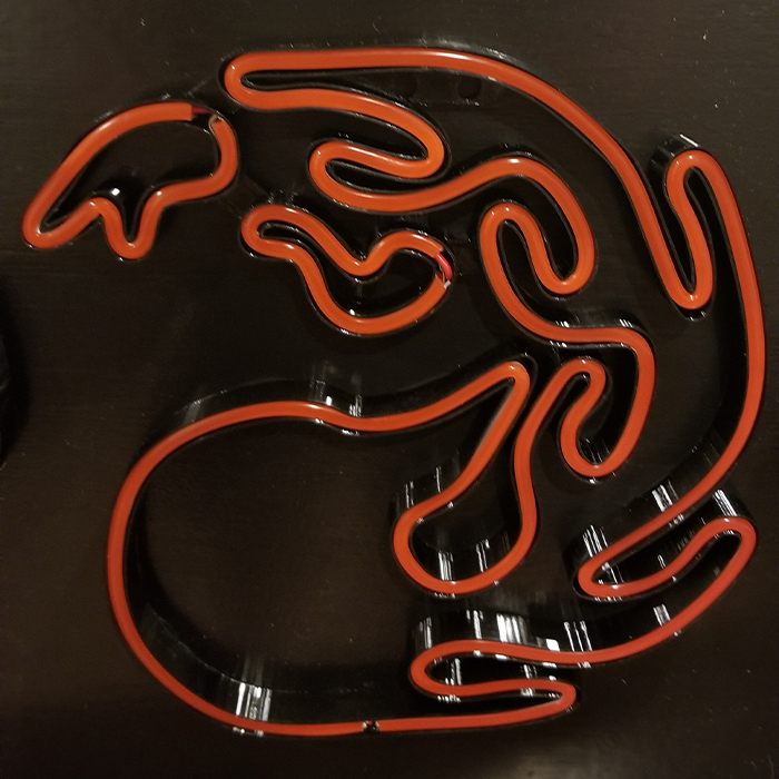 MTG Mountain Neon Sign Magic the Gathering LED by TheMakerSphere ...