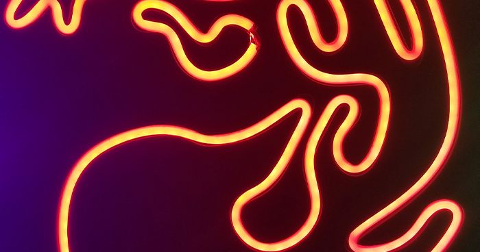 MTG Mountain Neon Sign Magic the Gathering LED by TheMakerSphere ...