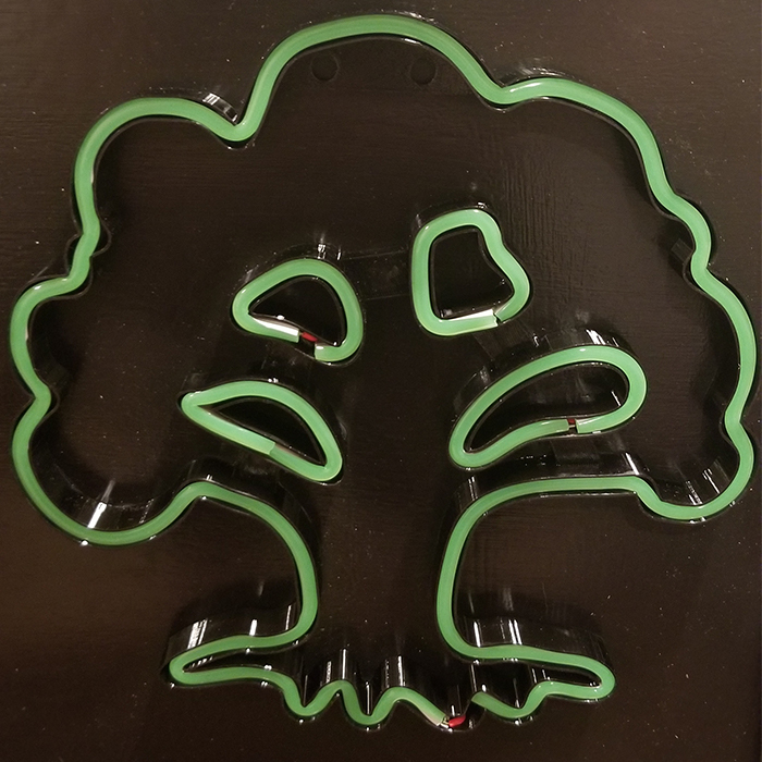 MTG Forest Neon Sign Magic the Gathering LED by TheMakerSphere ...