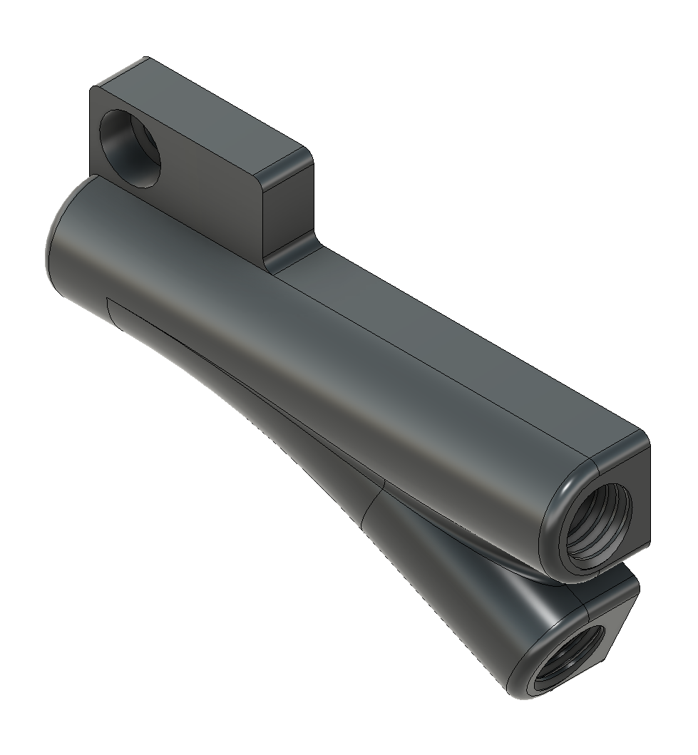 Filament-Splitter M7 threads (rather Combiner) (2 In / 1 Out) by Phil ...