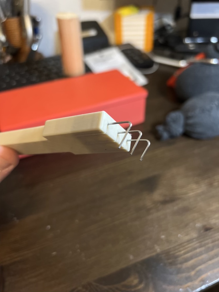 CSM crescent tool, needle box, main weight, heel fork with weight box ...