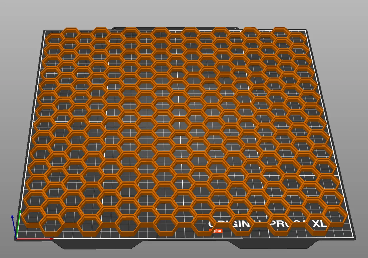 Prusa XL - Honeycomb Storage Wall Grid (360x360) by Niklas | Download ...