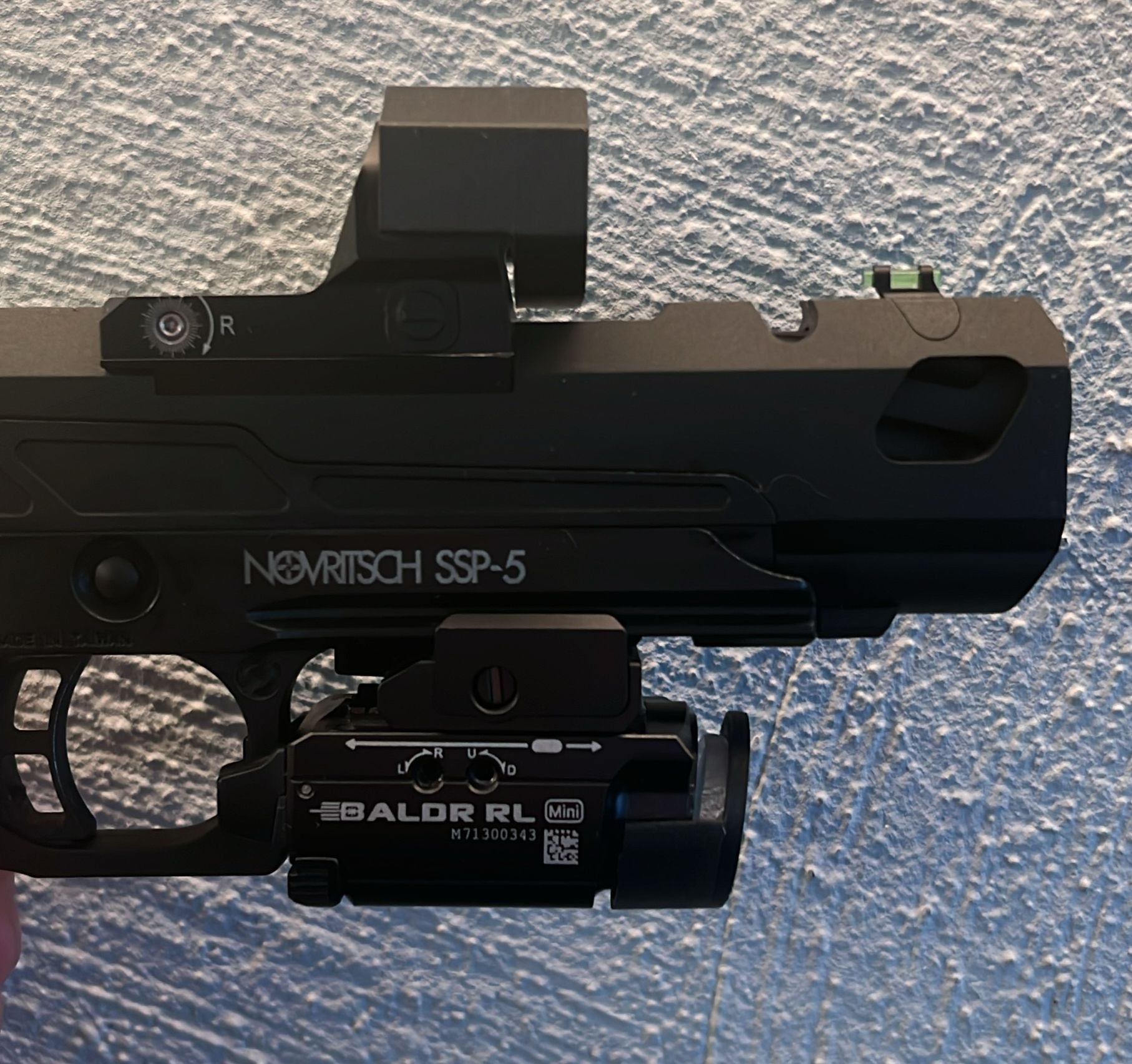 Red dot micro v2 cover with insert for 3mm polycarbonate by Tjeu Foolen ...