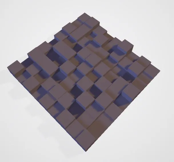 Random acoustic panel generator with Tinkercad Codeblocks by kiki-print | Download free STL ...