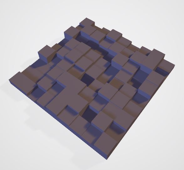 Random Acoustic Panel Generator With Tinkercad Codeblocks By Kiki Print