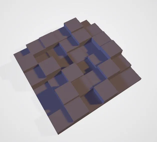 Random acoustic panel generator with Tinkercad Codeblocks by kiki-print ...