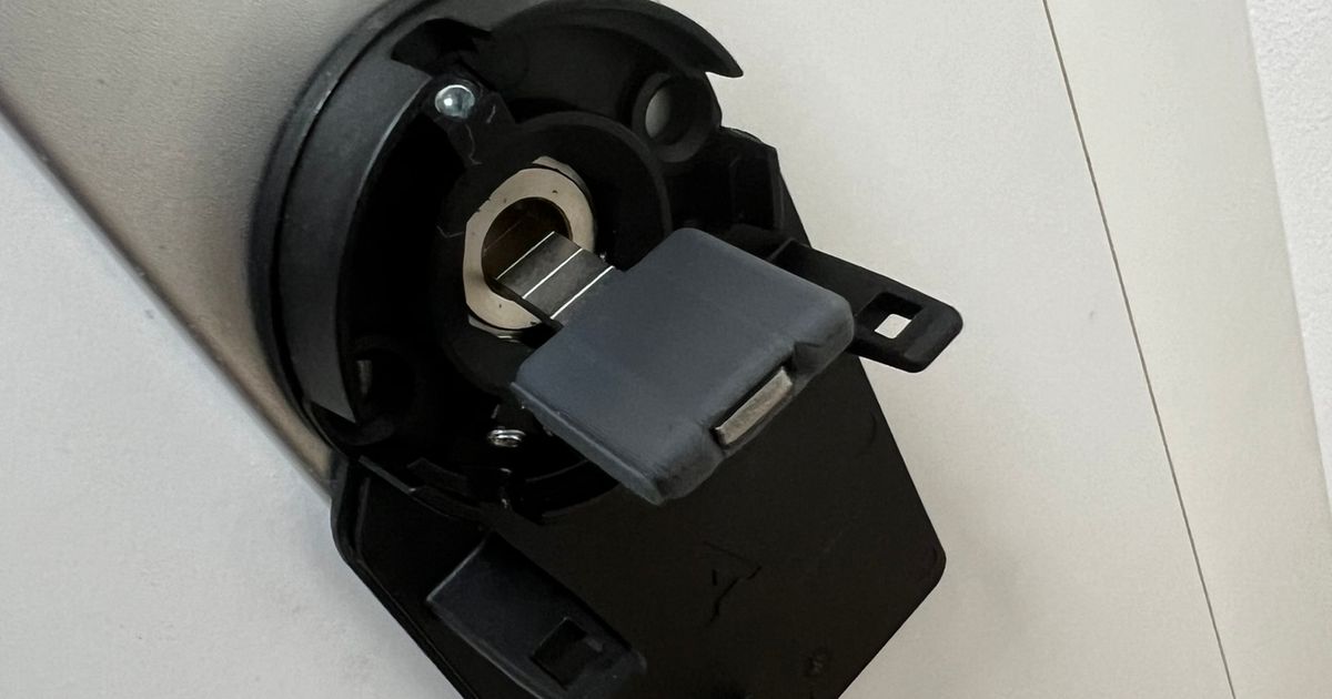 Nuki Cylinder lock pin adapter by Felix | Download free STL model ...