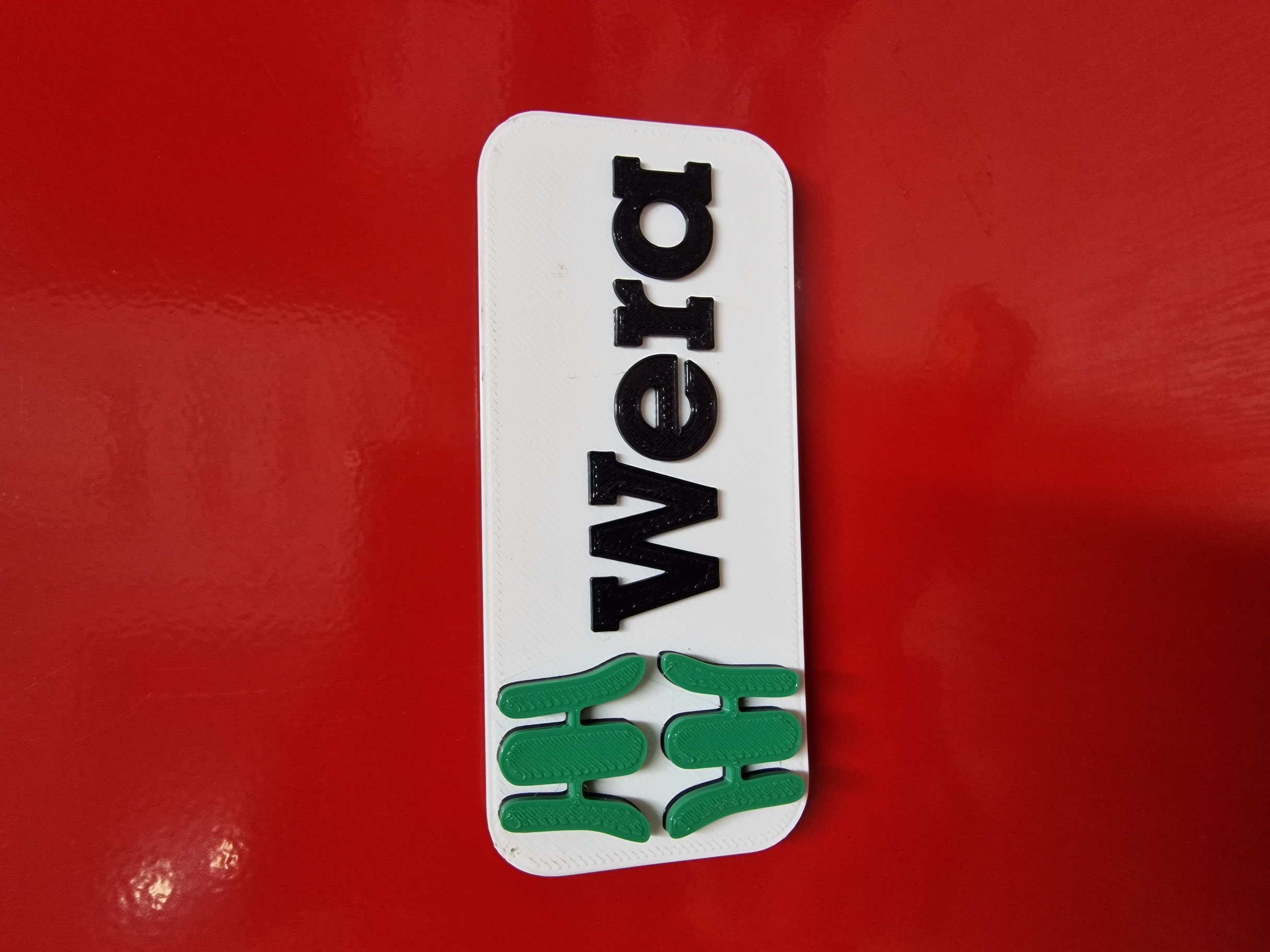 Wera logo by 3D-PrintThing | Download free STL model | Printables.com