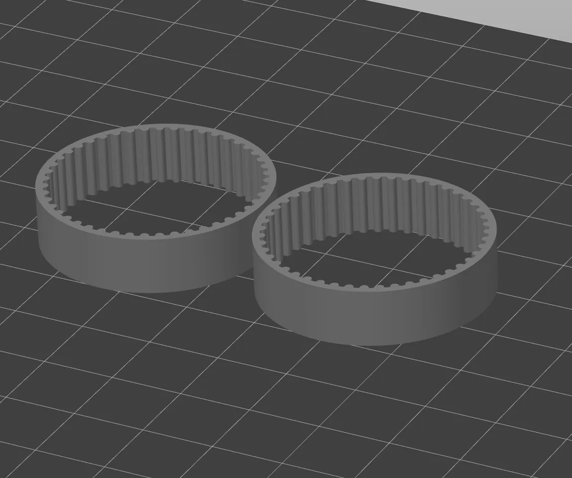 94 tooth 2gt/gt2 belt. by The Printing Shark | Download free STL model ...